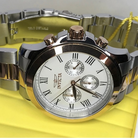 Invicta | Accessories | Nwt Gorgeous Invicta Specialty Watch Crisp ...